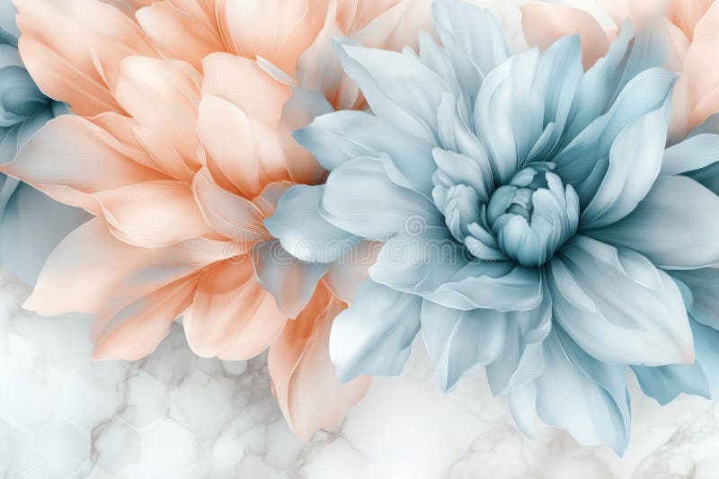 An Intricate 3D Marble Texture Seamless Pattern with Geometric Polygon ...