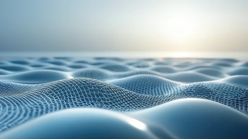 Intricate 3d Mesh Surface Pattern, Versatile Background Texture for Modern Design and Digital ...