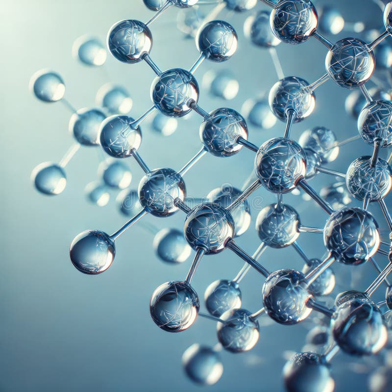 Complex Molecular Structure Representing Advanced Chemistry and ...