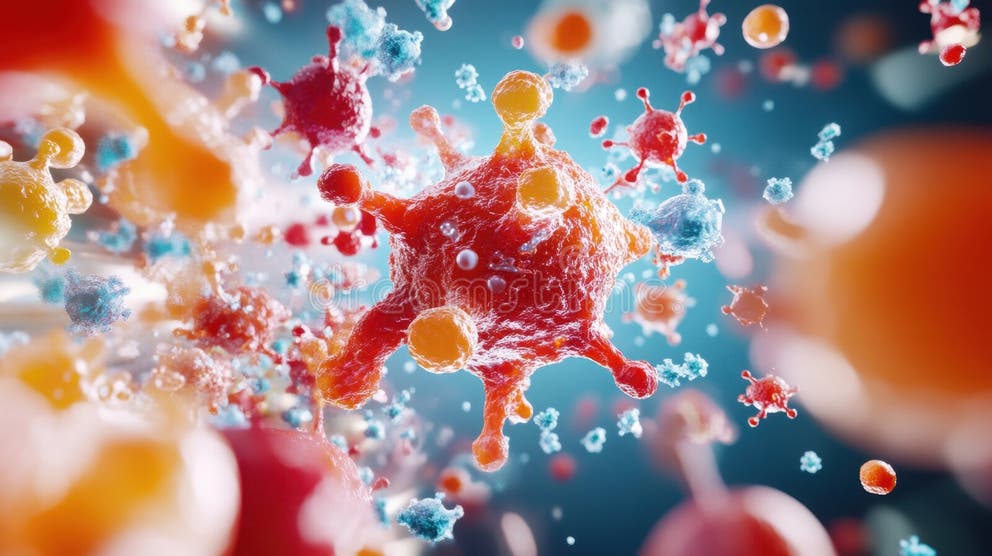 Intricate 3D Rendering of Exosome Internal Structure Revealing ...