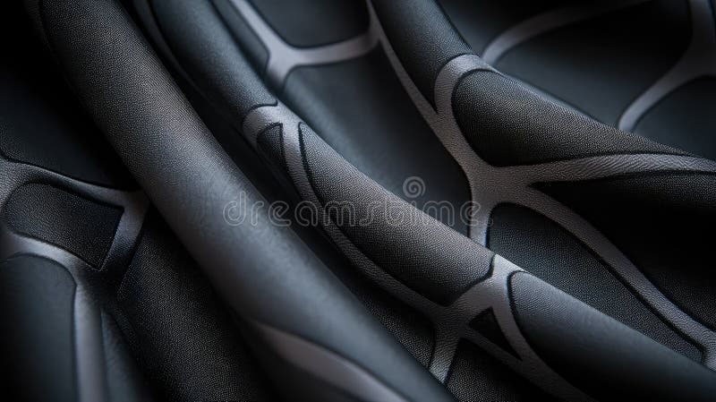 Intricate Dark Grey Pattern Stock Photo - Image of fashion, shapes ...