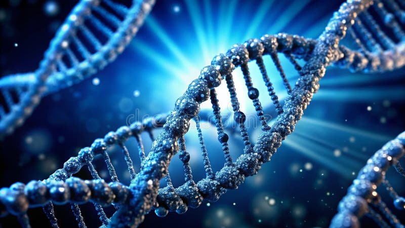 Intricate Delicate DNA Strand a Macro Photography Exploration of ...