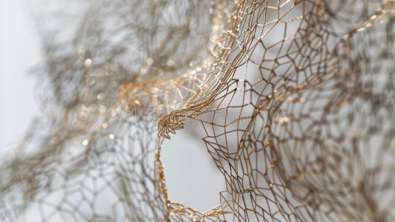 The Intricate and Delicate Structures of a Wire Installation are ...