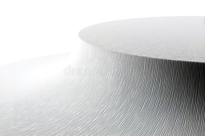 Intricate Design of a Curved Surface with Layered Lines Showcasing ...