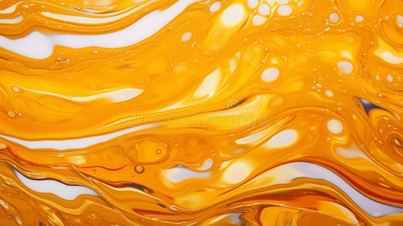 Intricate Designs Formed with Poured Resin Stock Illustration ...