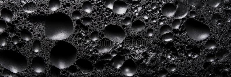 An Intricate and Detailed CloseUp View of the Unique Texture of Black ...