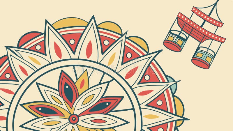 Intricate Detailed Mandala Segment or Decorative Border Design Vector ...