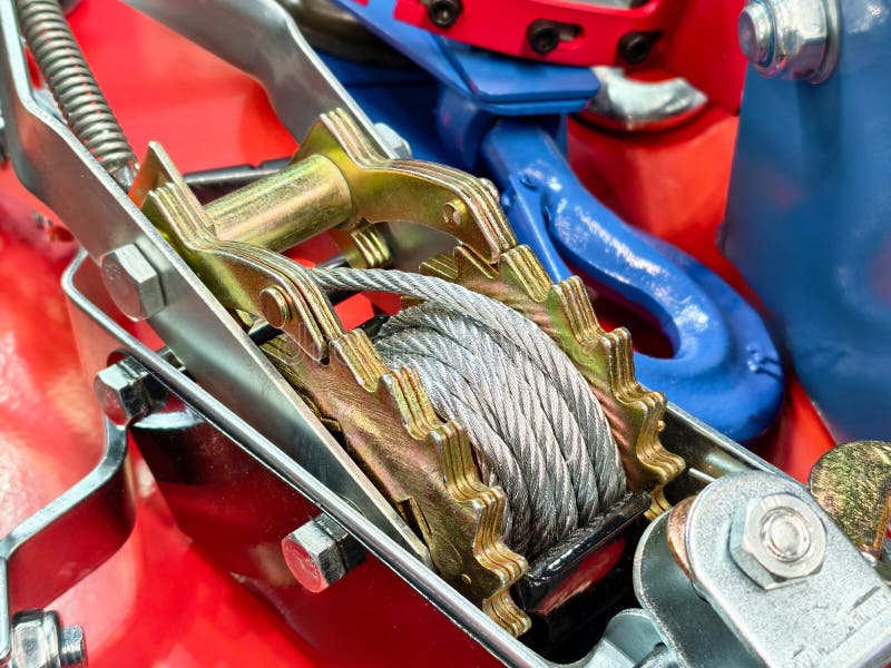 Mechanical Winch Showcasing Cable Stock Photos - Free & Royalty-Free ...