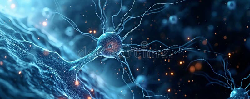 Intricate Details of a Neuron, Showcasing the Beauty of Neural Networks ...