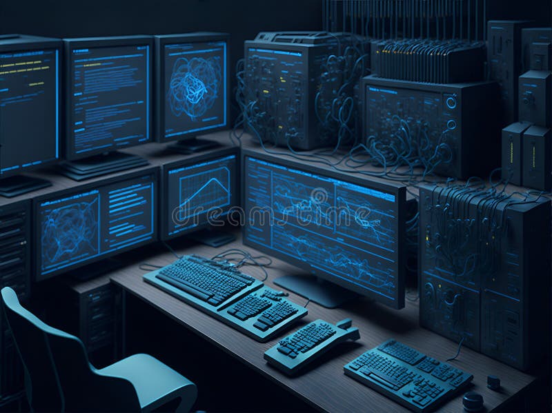 Computers and Notebooks Set Stock Vector - Illustration of digital ...