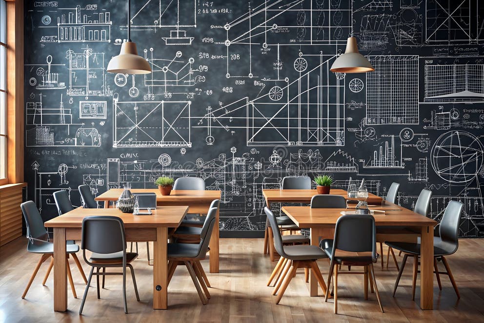 Intricate Diagrams and Formulas on a Cluttered Blackboard a Visual ...