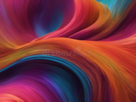 Intricate Digital Abstract Design a Visual Exploration of Form and ...