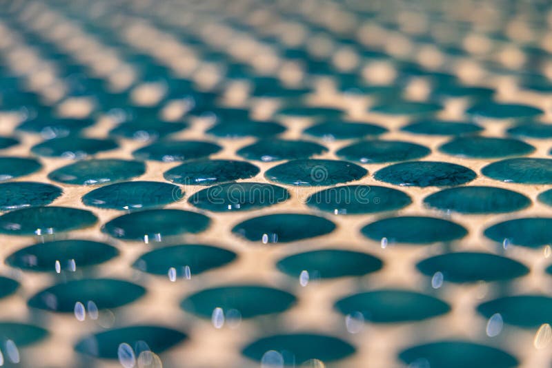 Interwoven Circles of Glaze: a Tables Artistry Stock Image - Image of ...