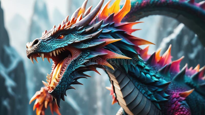 Intricate Dragon Claw Patterns a Captivating Abstract Background Design ...