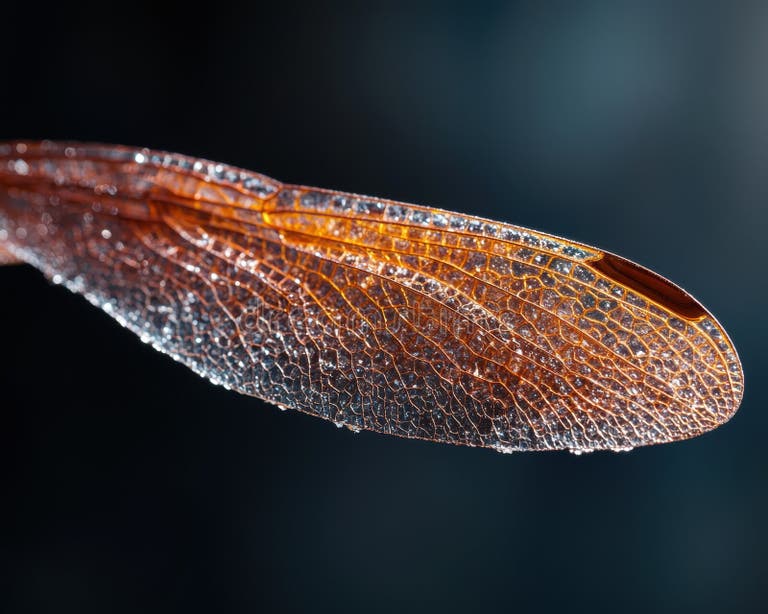 Intricate Dragonfly Wing Texture Stock Illustration - Illustration of ...