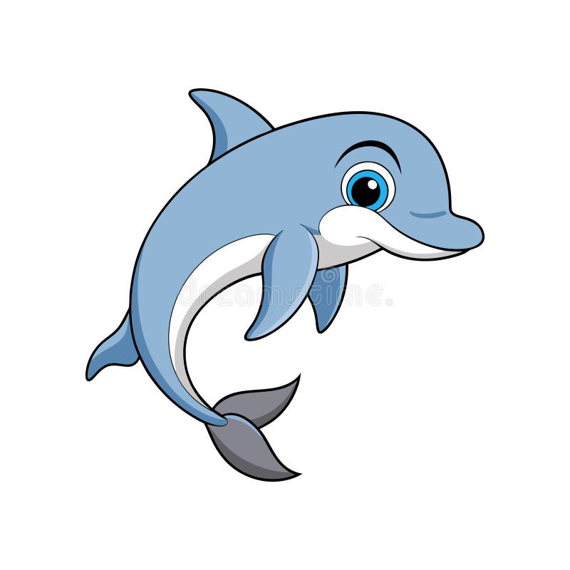 Intricate Dusky Dolphin Coloring Page Stock Illustration - Illustration ...