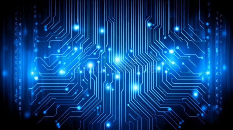 Intricate Electronic Circuit Board Closeup, Exploring the Complex World ...