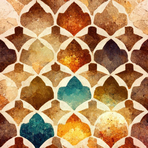 Intricate Elegance Islamic Pattern Background Stock Illustration ...