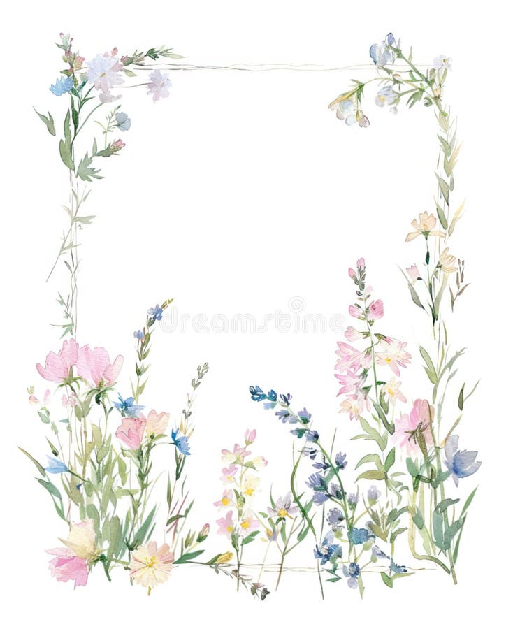 An Intricate and Elegant Frame for Note Cards, Featuring a Rectangle ...