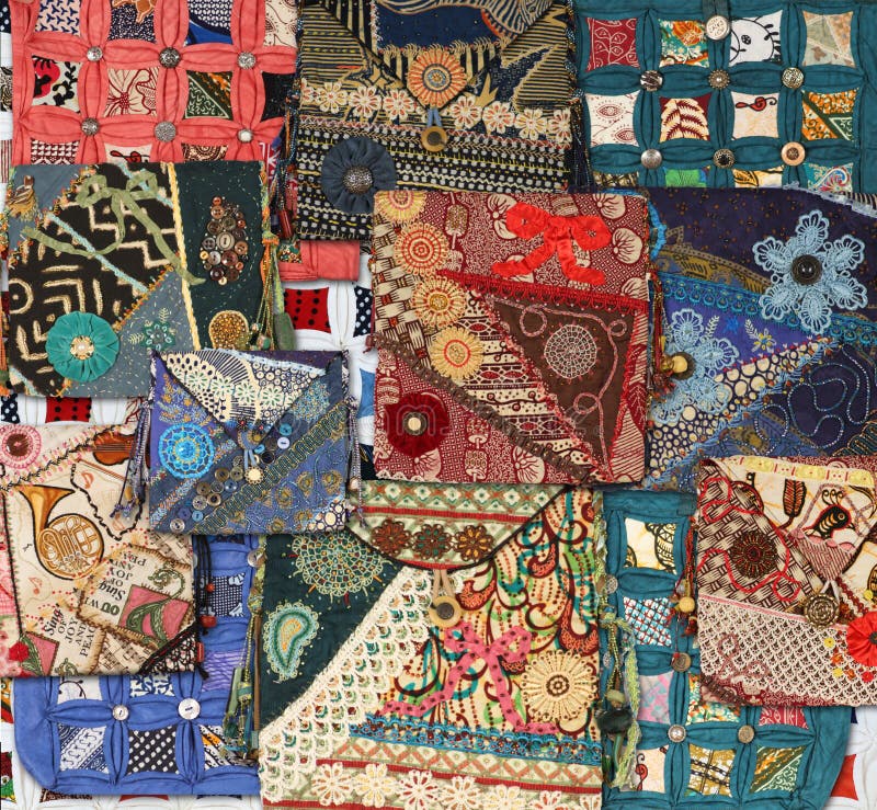 Intricate Embroidery Texture 1 Stock Photo - Image of craft, beads ...