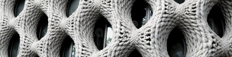 Intricate Facade, Black and White, Sharp Lines , Horizontal, Monochrome ...