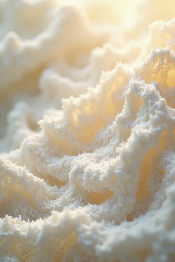 Intricate Fiber Pattern, Dynamic Light Play, Creamy White, Pattern ...