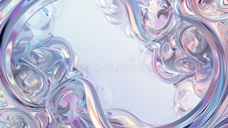 Intricate Filigree Patterns with a Stunning Holographic Finish Create a ...