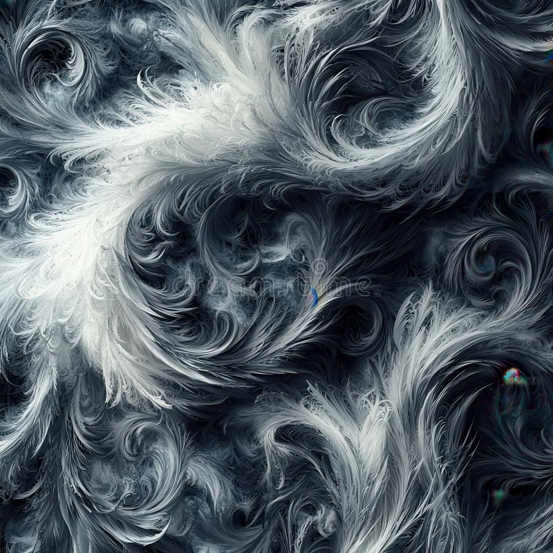 Intricate Fluffy Fabric Pattern with Detailed Texture Stock ...