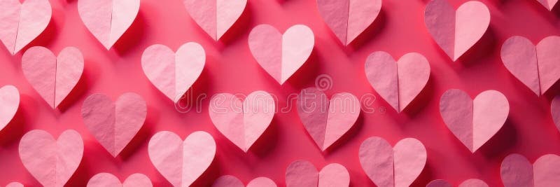 Intricate Folded Paper Heart Pattern, Delicate Texture, Texture, Hearts ...