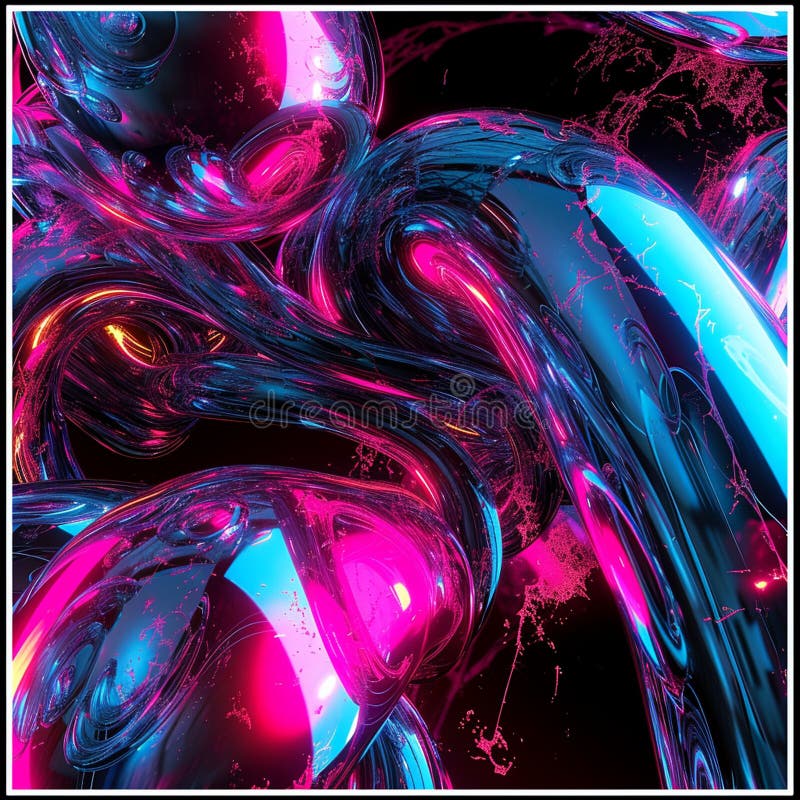 Intricate Geometric Abstract Art Stock Illustration - Illustration of ...