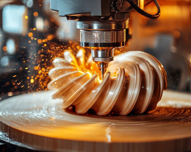 Router Carving Intricate Geometrical Pattern Stock Illustrations – 3 ...