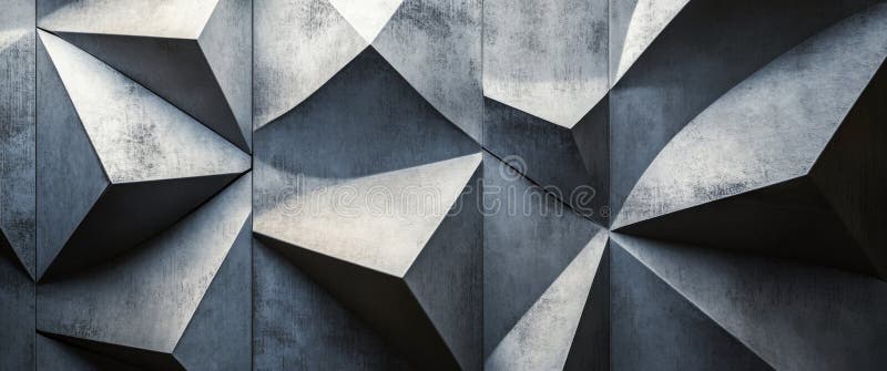 Intricate Geometric Patterns Black Triangular Shapes Displayed Artistic ...