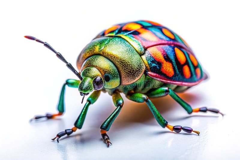 Intricate Geometric Patterns of a Macro Bug a Stunning Abstract Fusion ...