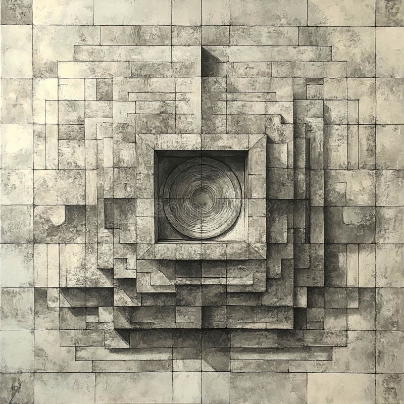 Intricate Geometric Patterns and Textures Create a Mesmerizing Optical ...