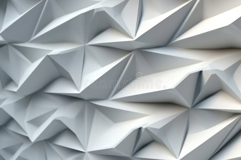 Intricate Geometric Texture in Solid White Color Stock Illustration ...