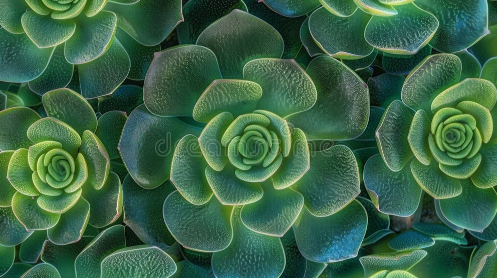 The Intricate Geometry of a Succulents Growth Pattern is Captured in a ...