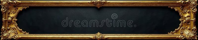 Intricate Gold Scrollwork, Ornate Baroque Frame , Curlicue, Elegant ...