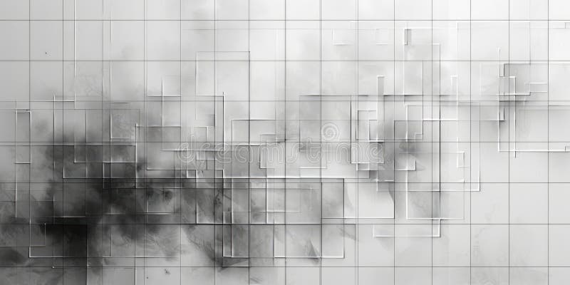 Intricate Grid Pattern Texture on a Clean White Background Showcasing ...
