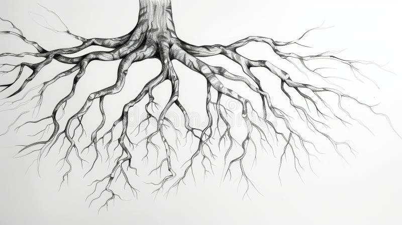 Tree Sketch Roots Stock Illustrations – 1,642 Tree Sketch Roots Stock ...