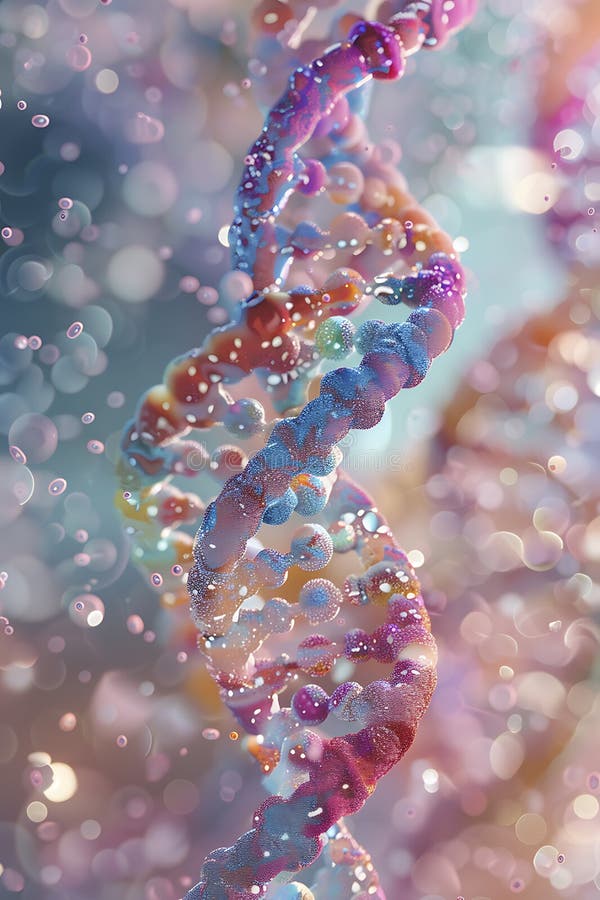 161 Dna Molecule Structure Under Microscope Stock Photos - Free ...