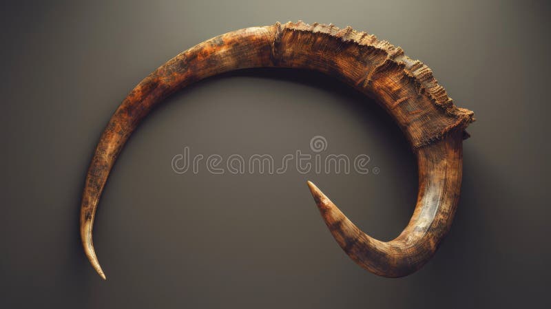 Intricate Horn Texture. High Detailed Plain Background Concept Stock ...