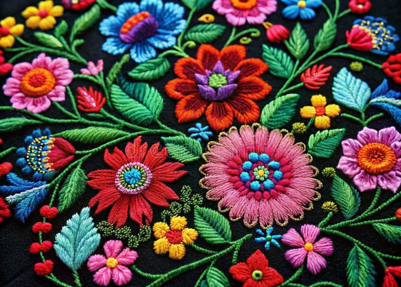 Kalocsai Embroidery Stock Illustrations – 178 Kalocsai Embroidery Stock ...