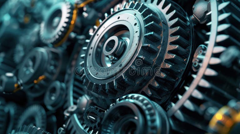 The Intricate Inner Workings of a Specialized Tool are Highlighted in ...