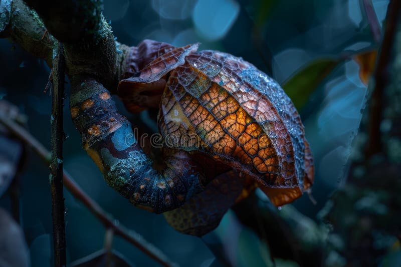 Intricate Insect Exoskeleton Stock Illustration - Illustration of macro ...