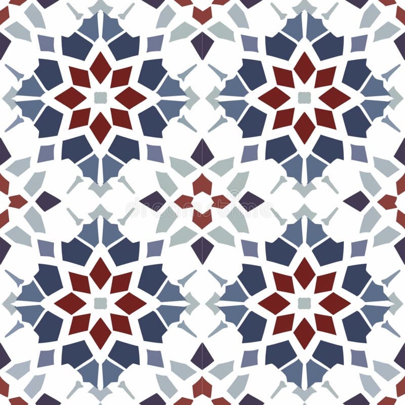 Intricate Islamic Patterns Shows Geometric Elegance, Intertwining Lines ...
