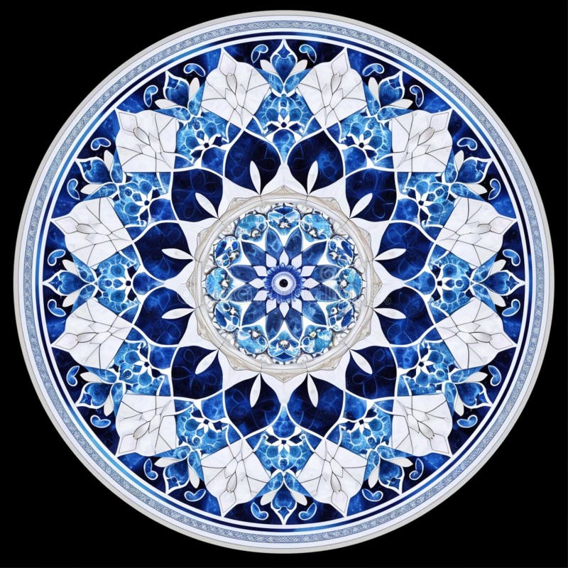 Intricate Islamic Patterns Shows Geometric Elegance, Intertwining Lines ...