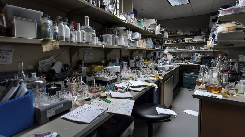 Intricate Laboratory Experimentation Research Facility Scientific ...