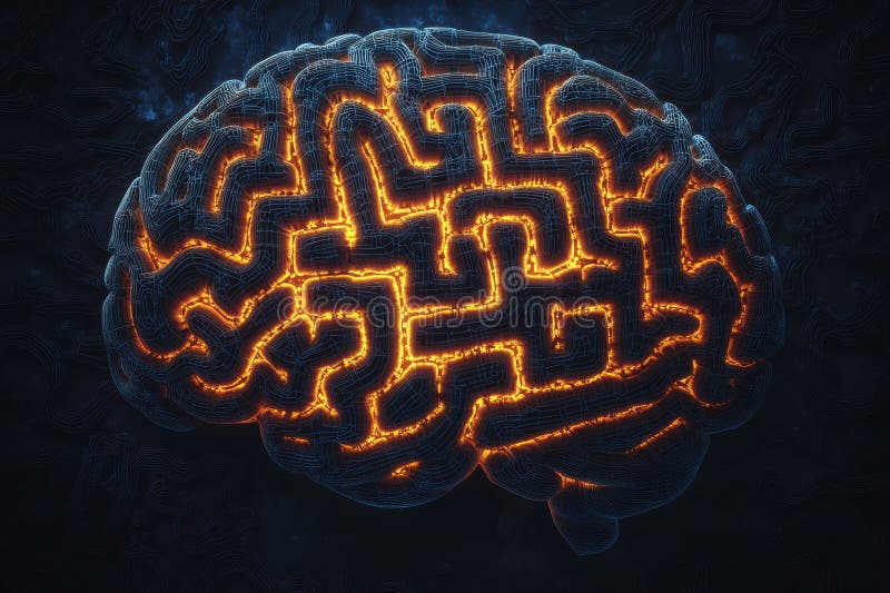 An Intricate Labyrinth Shaped Like a Human Brain Showcases the ...