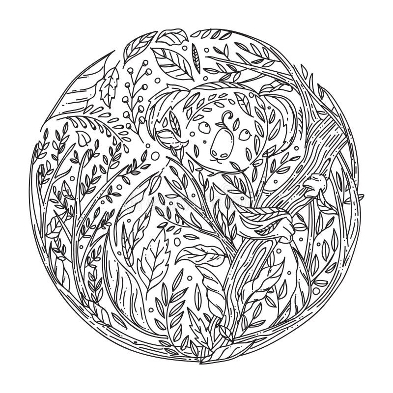 Intricate Leaves Design. Vector Illustration Decorative Design Stock ...