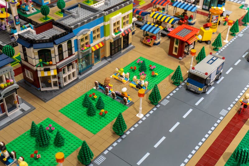 Arad Arad Romania 05 22 2025 Big Lego City Expo Editorial Photo - Image ...